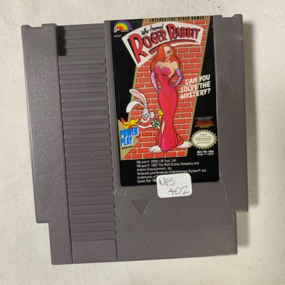 Video Games & Consoles | Who Framed Roger Rabbit Nintendo Nes Game ...